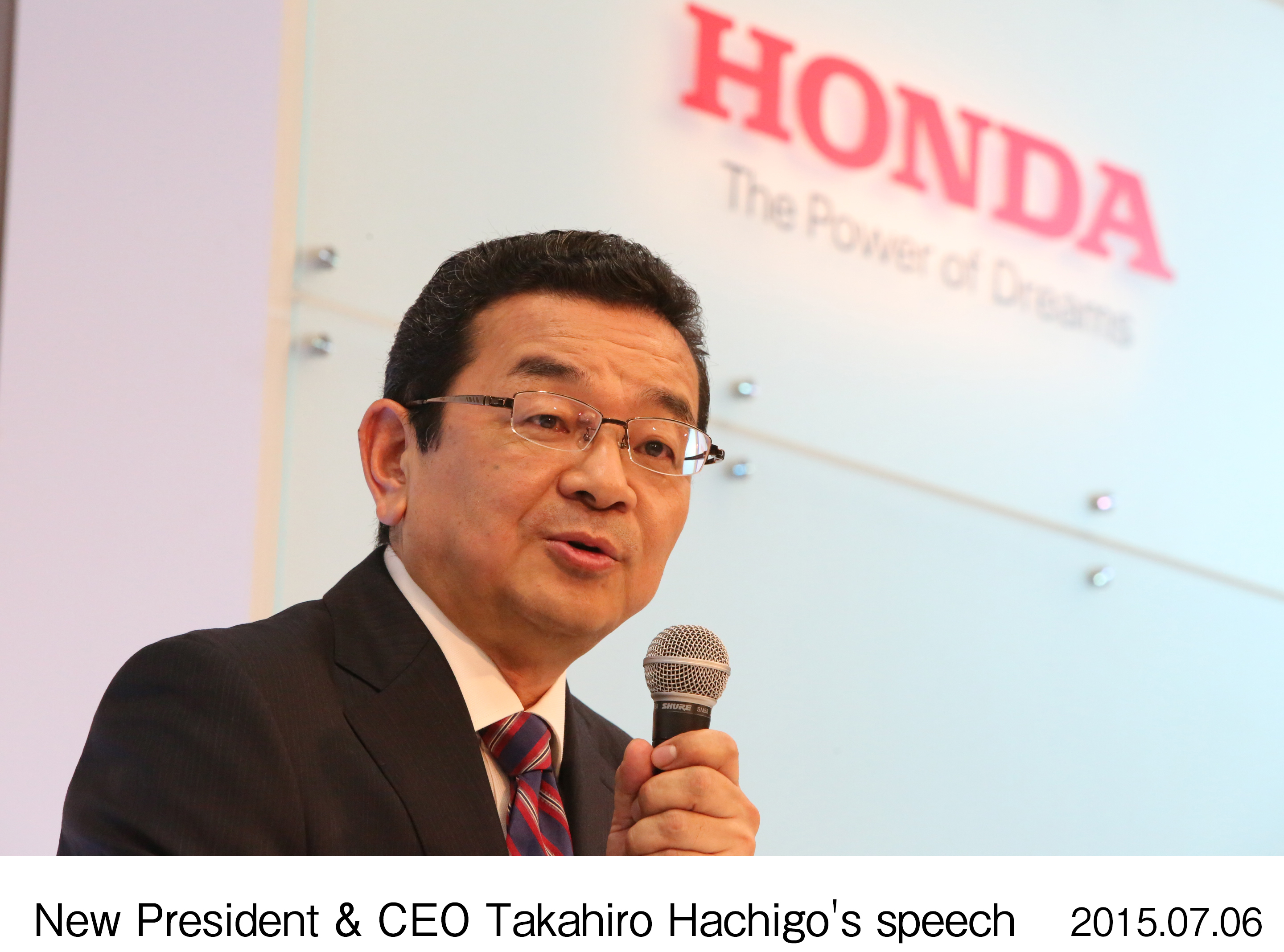 Summary of CEO Speech on July 6, 2015 | Honda Global Corporate Website