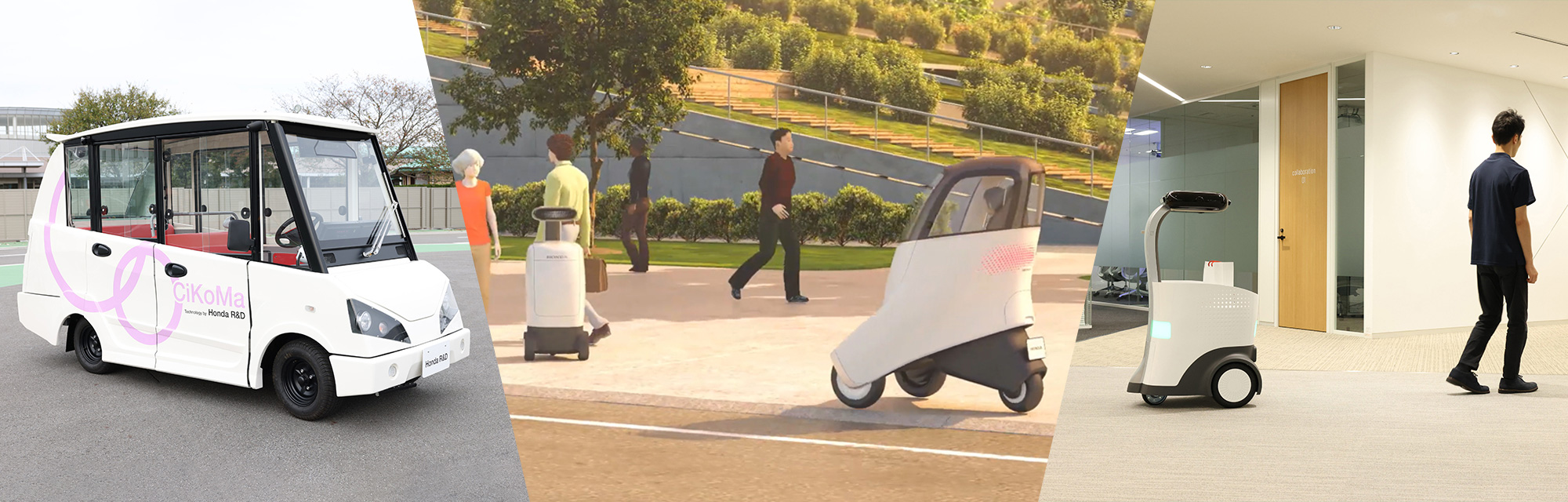 Honda | 人と分かり合える独自のAI、協調人工知能「Honda CI」を活用したCIマイクロモビリティ技術を公開