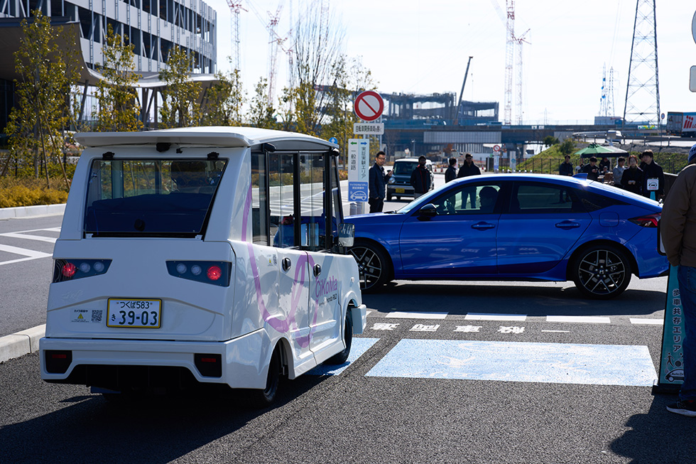 Honda | 協調人工知能「Honda CI」を搭載したCIマイクロモビリティの一般向け自動走行技術実証実験を2月に開始