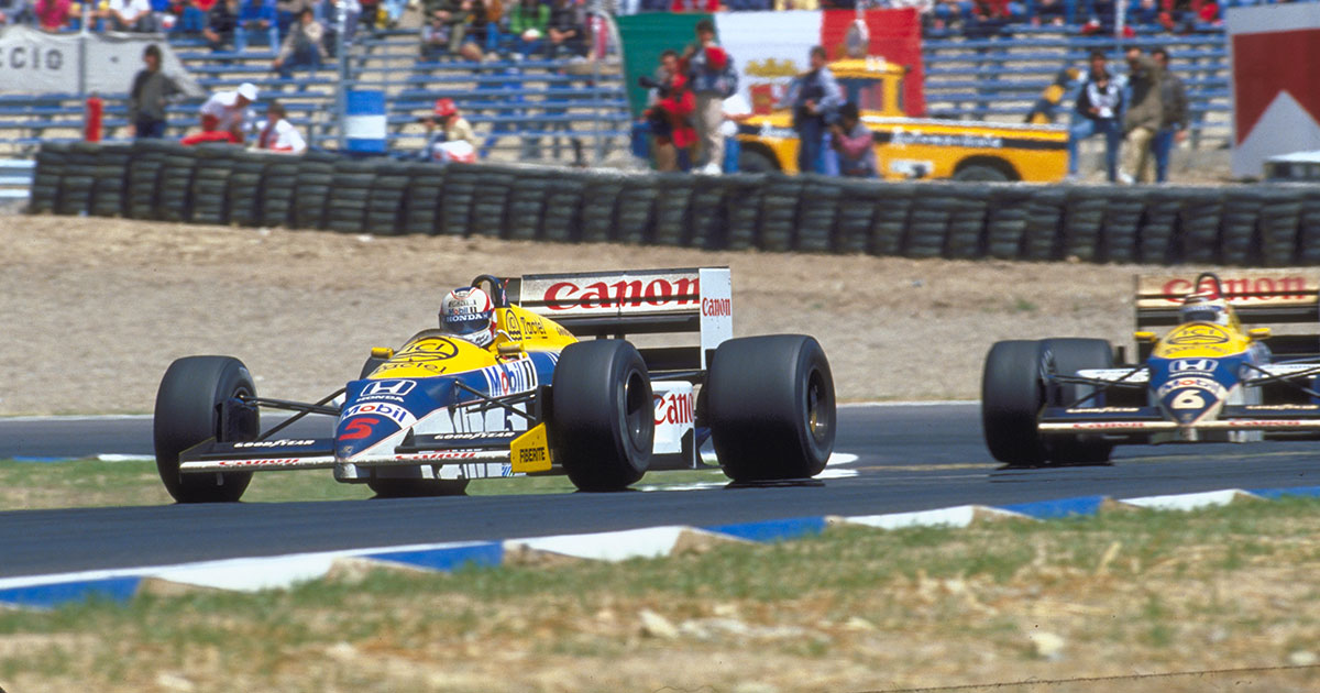 1986 Feud with Two-Time Champion Piquet and Tragic Burst Tire｜The Three Years of Mansell and ...