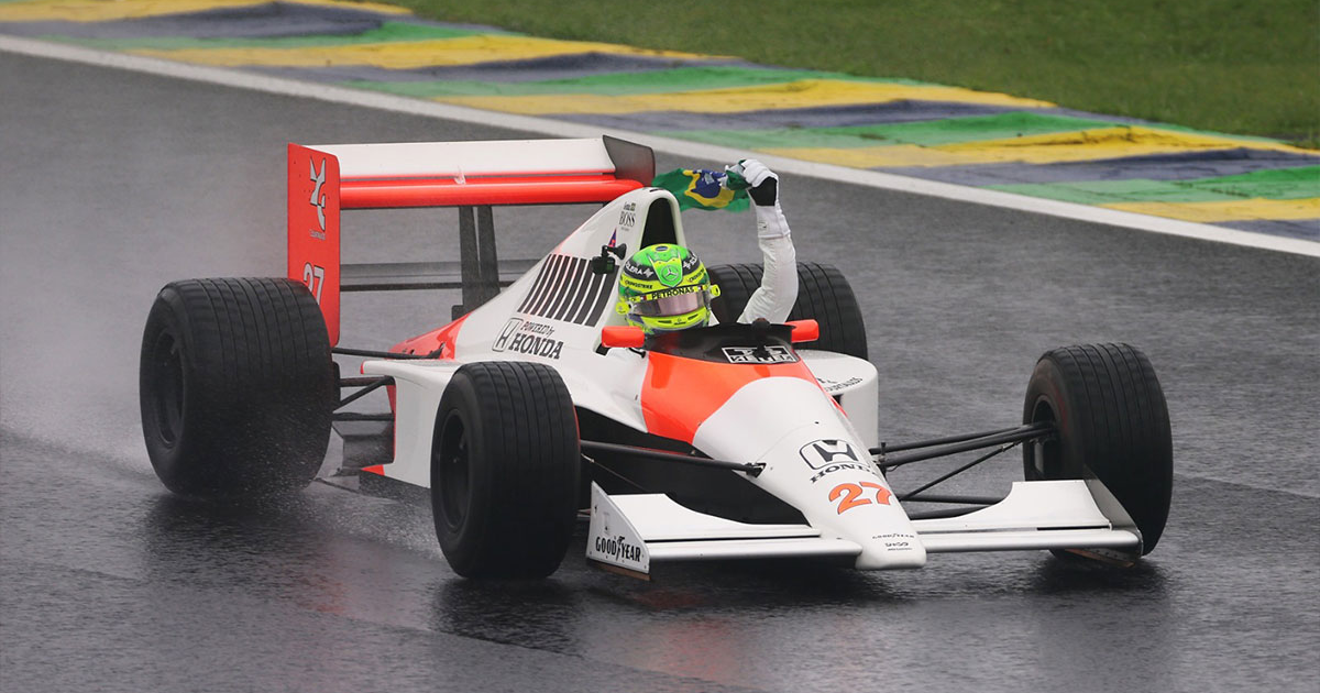 SENNA SEMPRE｜McLaren Honda MP4/5B Demo Run｜Events｜Motorsports｜Honda ...