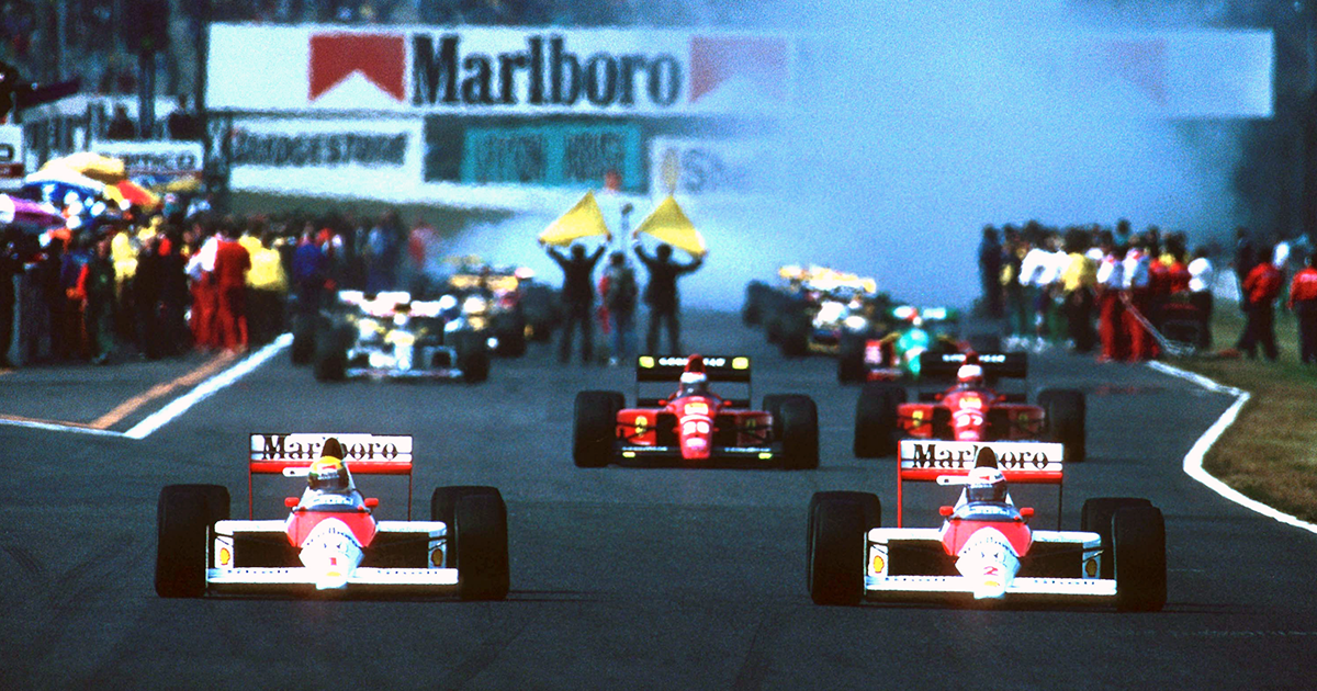 Signs of Senna-Prost rivalry untended｜Following a Legend｜Ayrton Senna ...