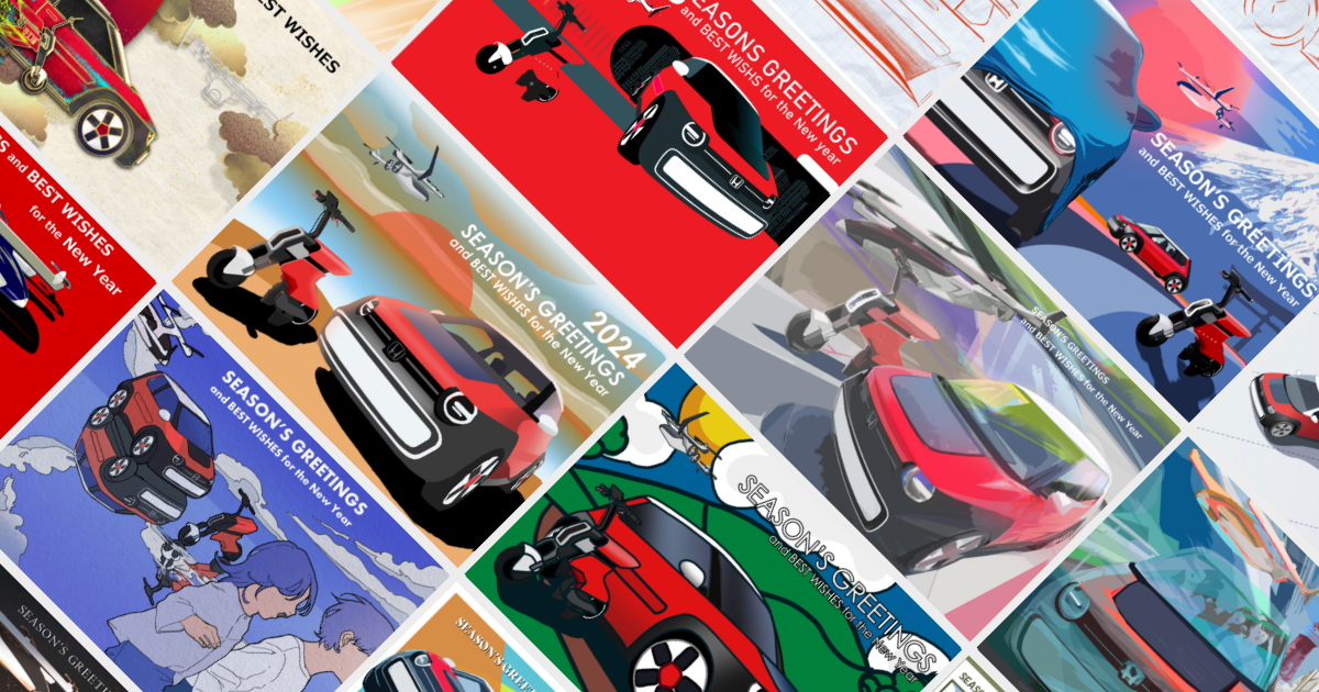 Honda｜Honda Design｜Greeting Card Gallery