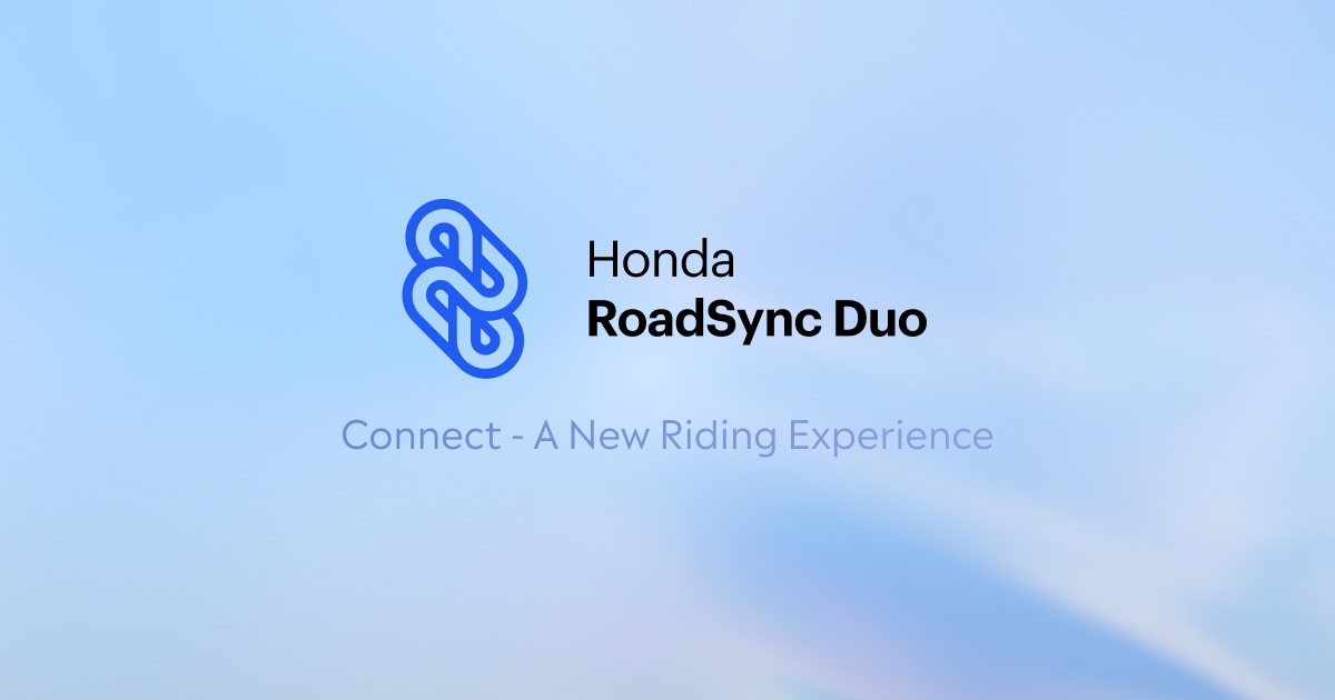 Honda RoadSync Duo | Honda公式サイト